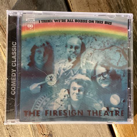 Cd Compact Disc The Firesign Theatre I Think Were All Bozos On This