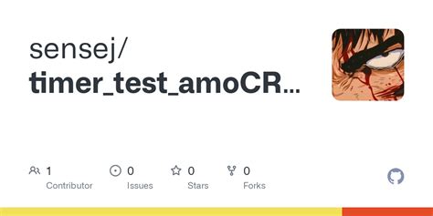 Github Sensejtimertestamocrm