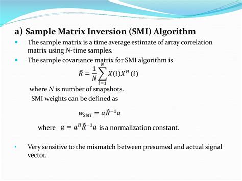 Ppt Neural Network Based Robust Adaptive Beamforming For Smart Antenna Syetem Powerpoint