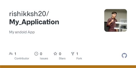 Github Rishikksh20myapplication My Andoid App Github Rishikksh20myapplication My Andoid App