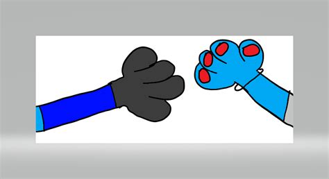 Justin Yoshi And Monica Yoshis Hands Together By Spongebob3409 On