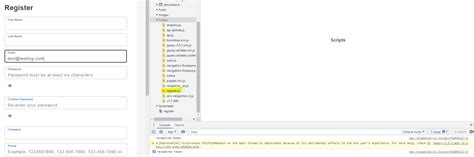 ajax script file not loading on razor page in one environment stack