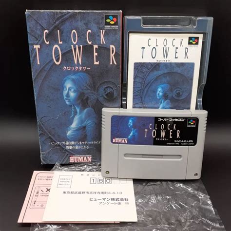 Clock Tower Regcard Super Famicom Japan Game Nintendo Sfc Human 1997 Shvc P Ajej