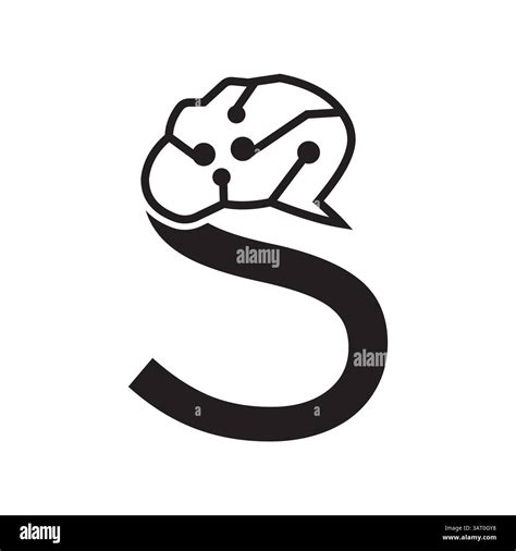 Letter S Brain Logo Design Vector Template Stock Vector Image And Art Alamy