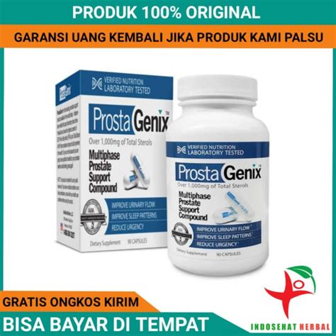 Jual Prostagenix Multiphase Supplement Prostat 90 Capsules Prosta Genix Obat Prostat Herbal Asli
