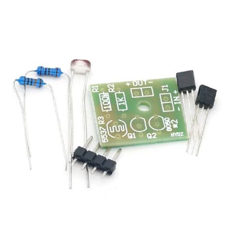 Diy Kit Light Control Sensor Switch Suite Photosensitive Induction