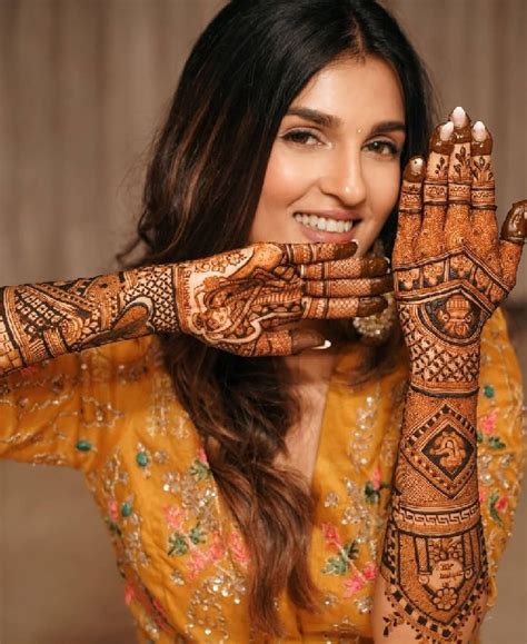 10 Tv Actresses Who Flaunted Their Unique Bridal Mehendi Design From Shiny Doshi To Dalljiet Kaur