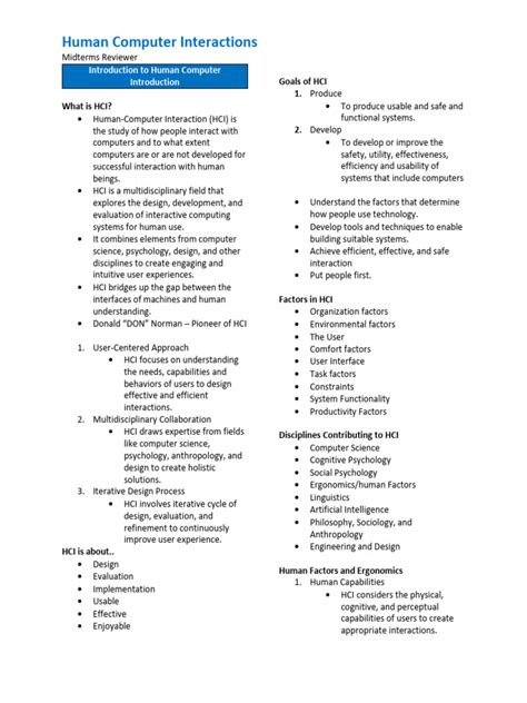 Hci Reviewer Pdf Usability Human Computer Interaction