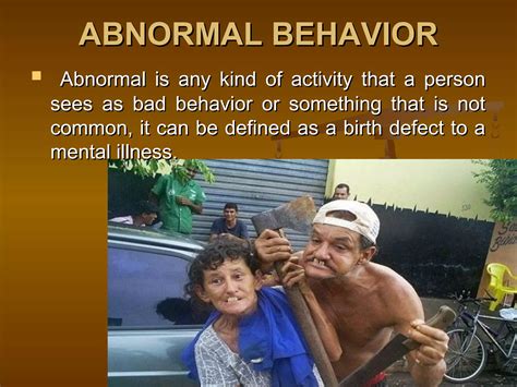 Normal Vs Abnormal Normal And Abnormal Behaviors Quqk