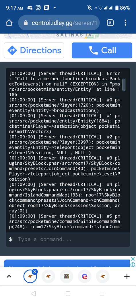 Internal Server Error · Issue 240 · Dresniteskyblock · Github