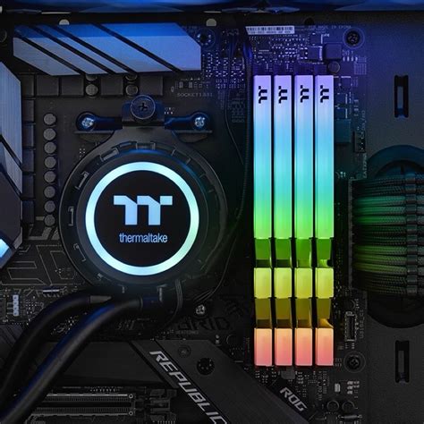 แรม Ram Ddr44000 Thermaltake Toughram Rgb 8gbx2 16gb Bus4000 ประกัน แรม Ram Ddr44000 Thermaltake Toughram Rgb 8gbx2 16gb Bus4000 ประกัน