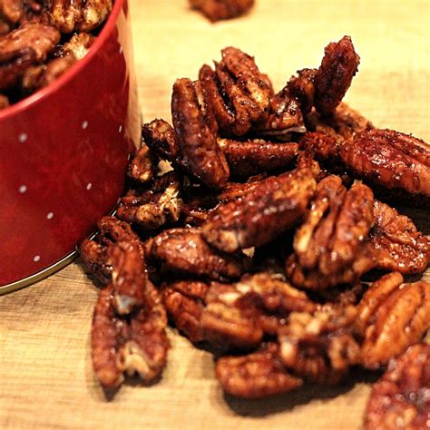 Spicy Maple Pecans A Perfect Blend Of Sweet Spicy And Crunchy Dani