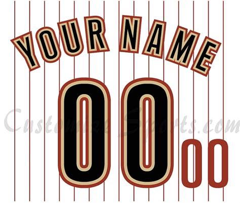 Baseball Houston Astros Customized Number Kit For 2000 2012 Home Jersey