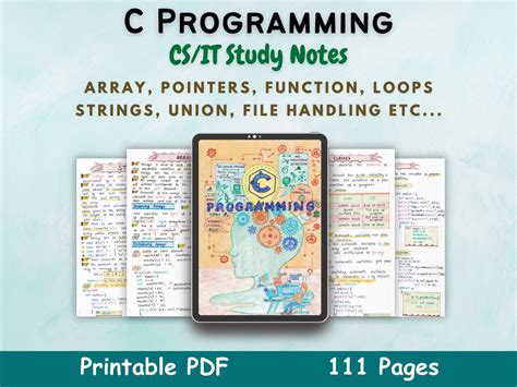 C Programming Notes Pdf Learn C Basics Pointers And Functions Newtondesk