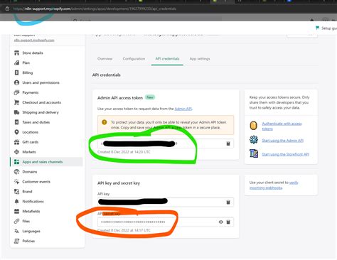 shopify credentials questions n8n community