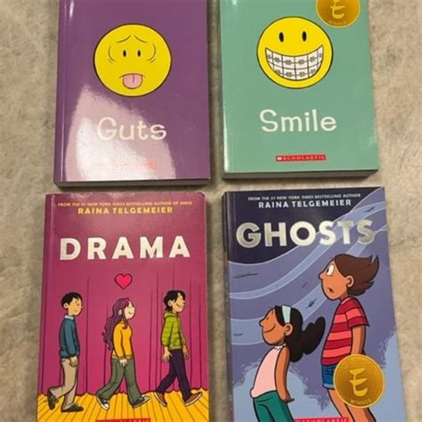Raina Telgemeier Books Books Scholastic Book Bestselling Author