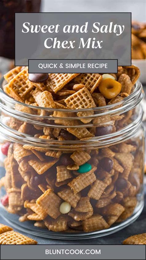 Sweet And Salty Chex Mix Recipe Bluntcook