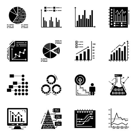Business Analytics Solid Icons Pack 16113292 Vector Art At Vecteezy