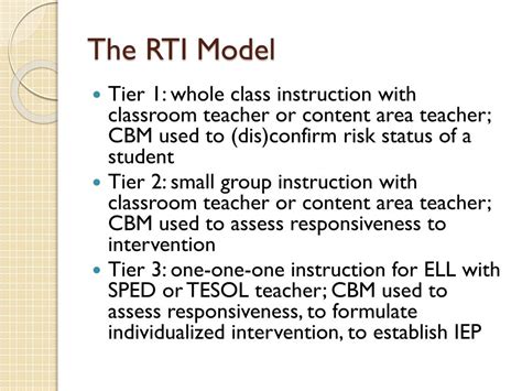 Ppt Rti And Ells Powerpoint Presentation Free Download Id 2073552