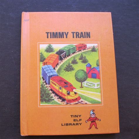 Timmy Train Rand Mcnally Tiny Elf Library 1968 Hb Craig Moffet Likenew