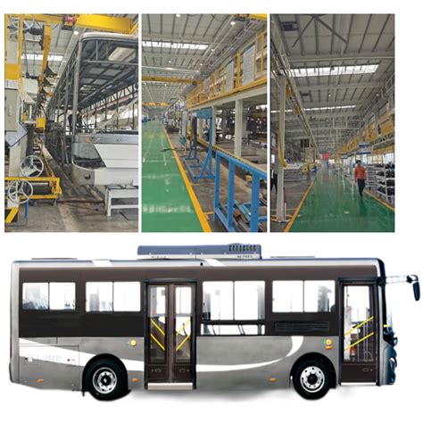 Big Capacity Powerful And Long Lasting Bus Assembly Line For City Use