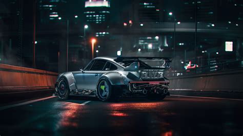 Cyberpunk Porsche 4k Wallpaper Hd Car Wallpapers 25079