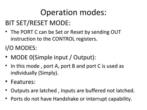 programmableperipheralinterface 8255 ppt ppt computer peripherals computing