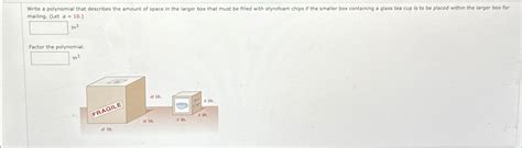 Solved Mailing Let A 10 3factor The Polynomial 3