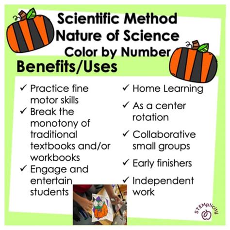 Scientific Method Nature Of Science Qualitative And Quantitative Color By