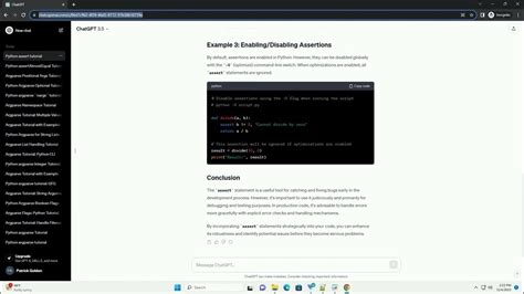 Python Assert Command Youtube