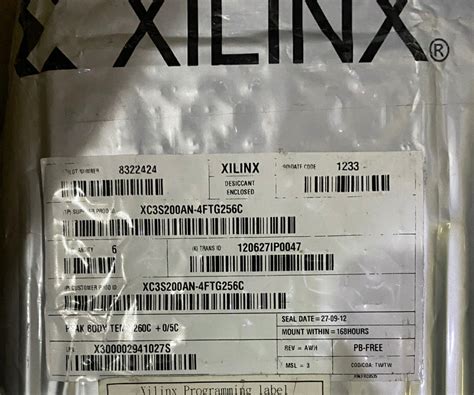 Xc3s200an 4ftg256c Xilinx Xc3s200an 4ftg256c Stock And Price By Distributor Mfmic