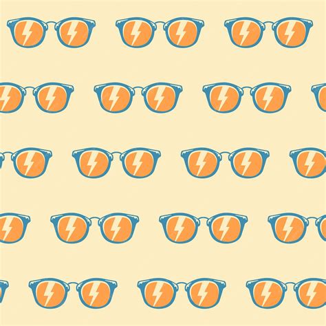 Premium Vector Seamless Pattern Background Sunglasses With Color