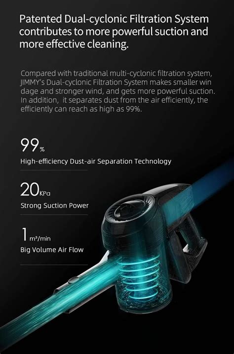 Xiaomi JIMMY JV53 Plus Vacuum Cleaner Grey