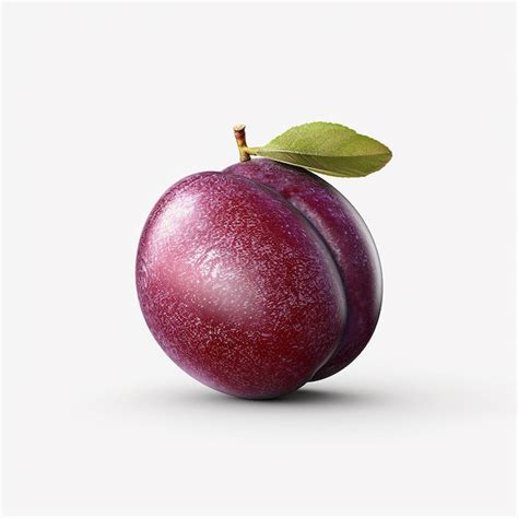 Premium Ai Image A Java Plum On A White Background