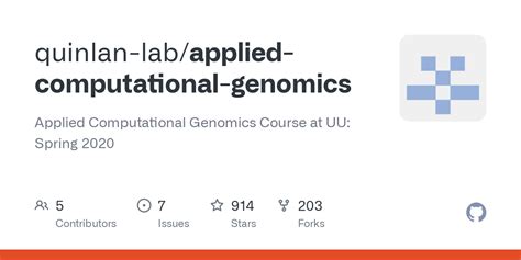 Github Quinlan Labapplied Computational Genomics Applied Computational Genomics Course At Uu