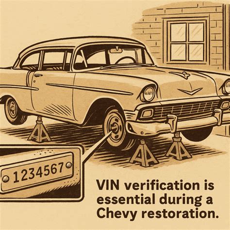 Free Classic Chevy Vin Decoder 1950s1980s Decode Year Model