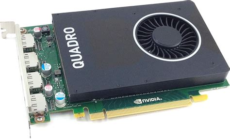 Dell Nvidia Quadro M2000 W2TP6 4GB GDDR5 PCIe 4-Port Video Graphics ...