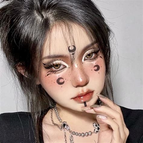 Cute Eye Makeup Face Art Makeup Edgy Makeup Grunge Makeup Pretty