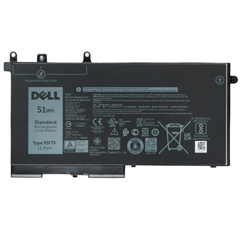 Dell 3 Cell 51 Wh Lithium Ion Replacement Battery For Select Laptops Dell Ireland
