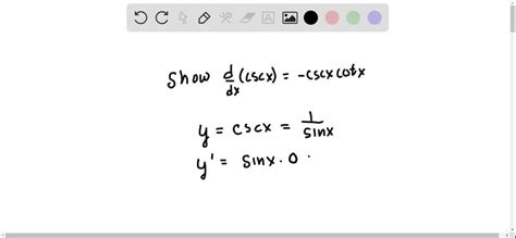 ⏩solvedderivative Of Ycscx Use A Derivative Rule To Show That Numerade ⏩solvedderivative Of Ycscx Use A Derivative Rule To Show That Numerade