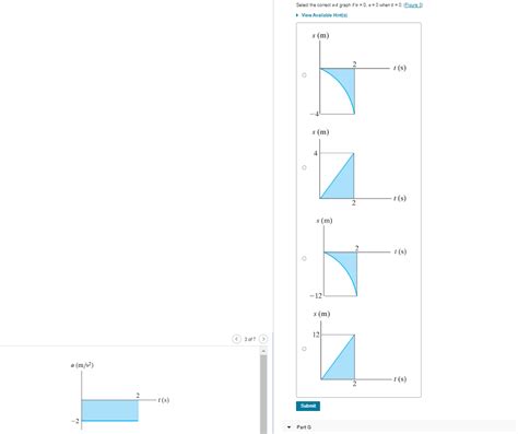 Solved Select The Correct Vt Graph If V S When T Chegg Com