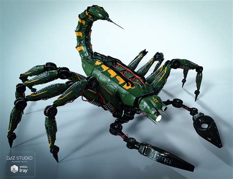 Marcoor Intel Bot Scorpion Daz 3d