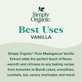 Simply Organic Vanilla Extract 2 Fl Oz Madagascar Pure