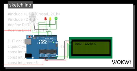 Dht 22 3led Wokwi Esp32 Stm32 Arduino Simulator