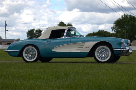 1959 Chevrolet Corvette Crown Sapphire S And S Classic Cars
