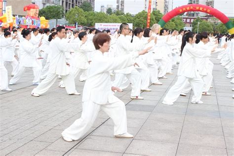 校太极拳协会师生参加太极拳展演活动受好评 信阳师范大学新闻网
