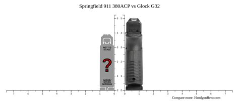 Springfield 911 380ACP Vs Glock G32 Size Comparison Handgun Hero