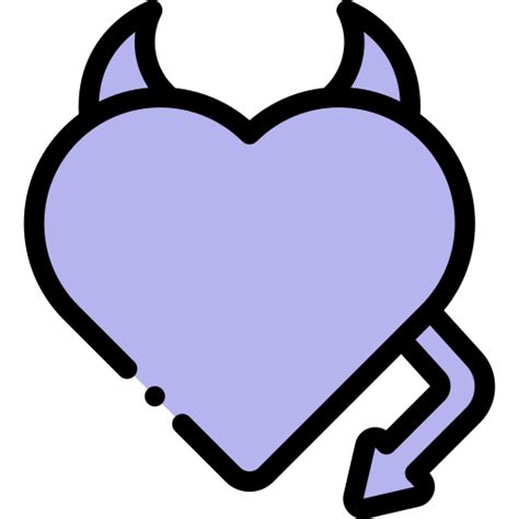 Evil Detailed Rounded Lineal Color Icon