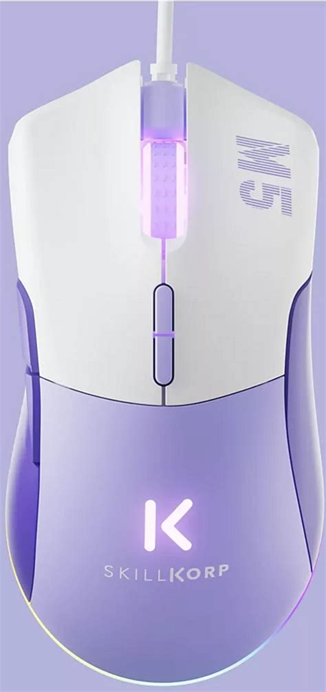 Gaming Mouse Skillkorp M5 Eco Purple Hifi Lu
