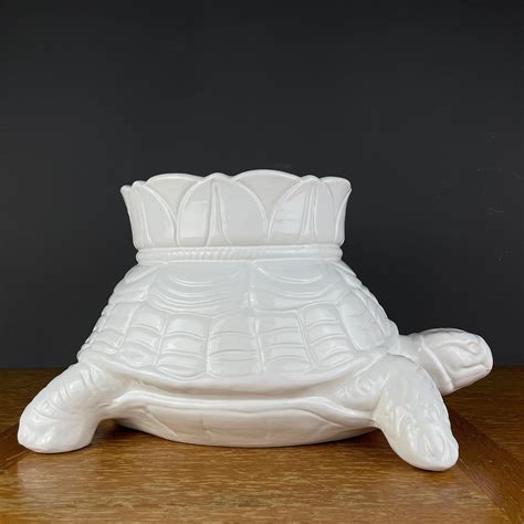 Large Ceramic Vase Turtle By Bellini Italy 1970s For Sale At 1stdibs